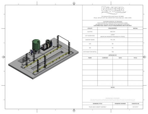 Wash Rack Brochures, Wash Pad Information, Water Filtration