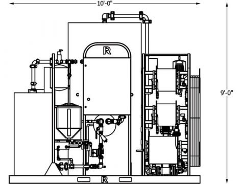 Custom In hangar aircraft washing system - Riveer